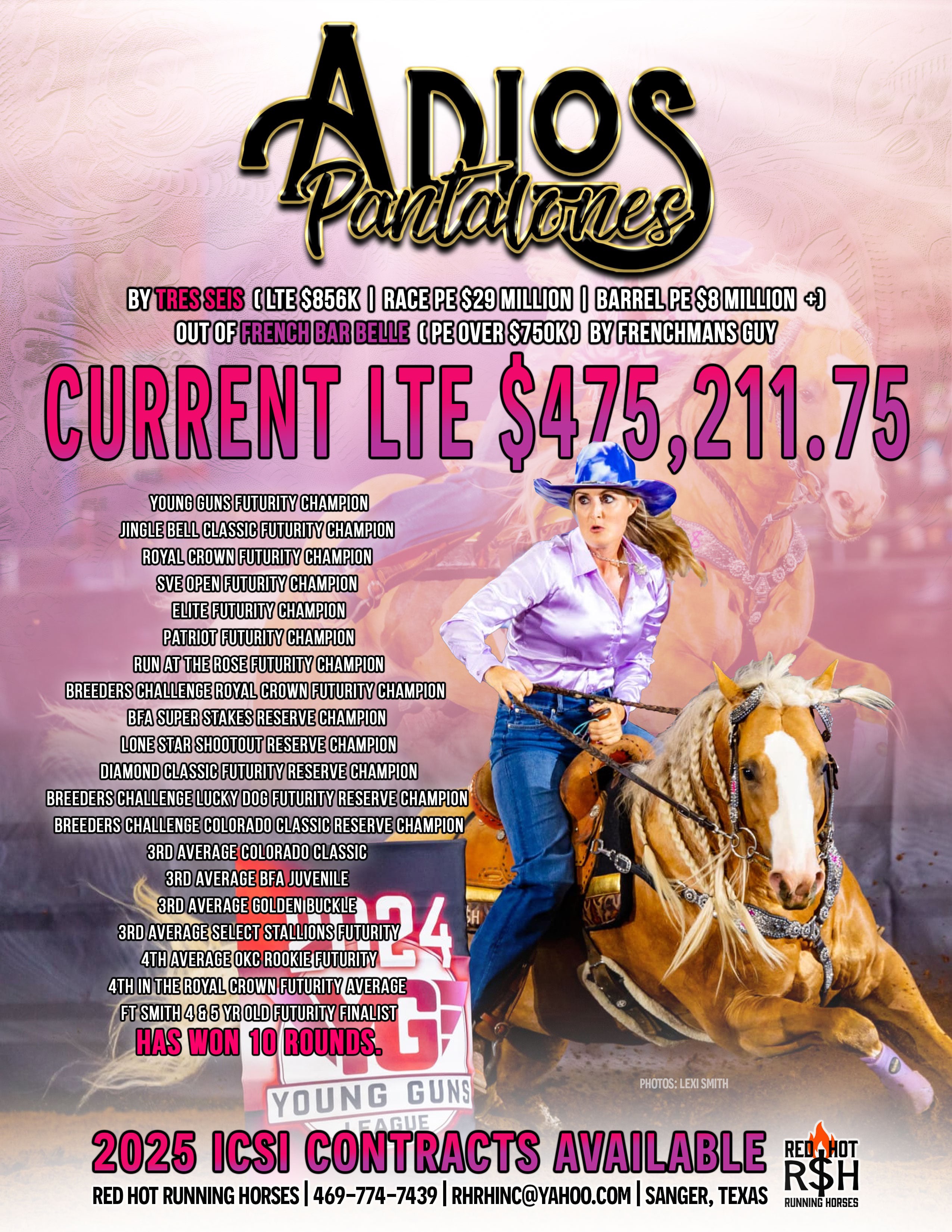 ADIOS PANTALONES - Stallions - Young Guns League